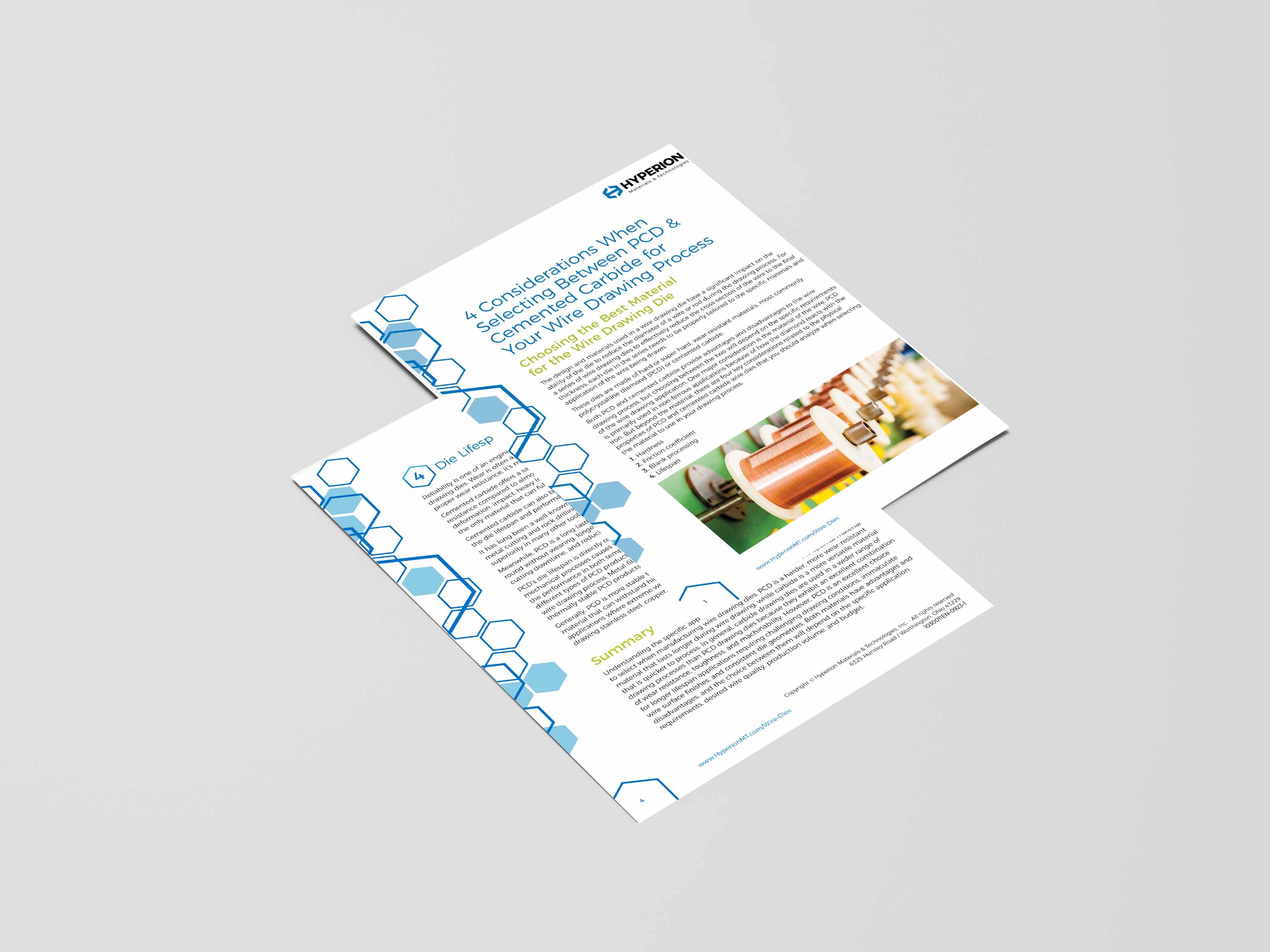 Benefits of PCD vs Carbide for Wire Drawing Application